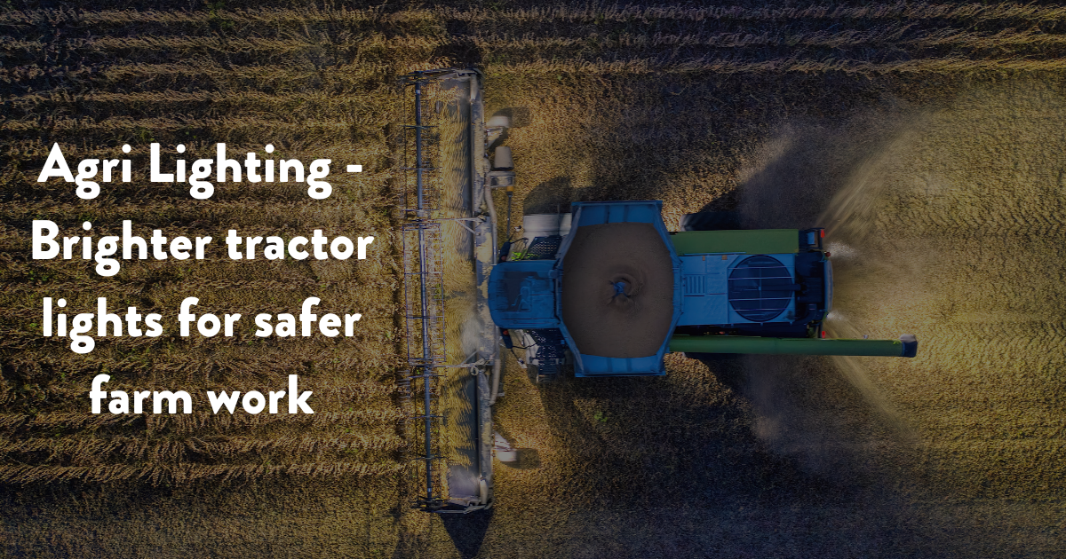 Agri Lighting | LED Tractor Lights, Beacons & Work Lamps UK