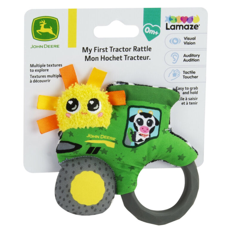John Deere My First Tractor Rattle - Agri Lighting